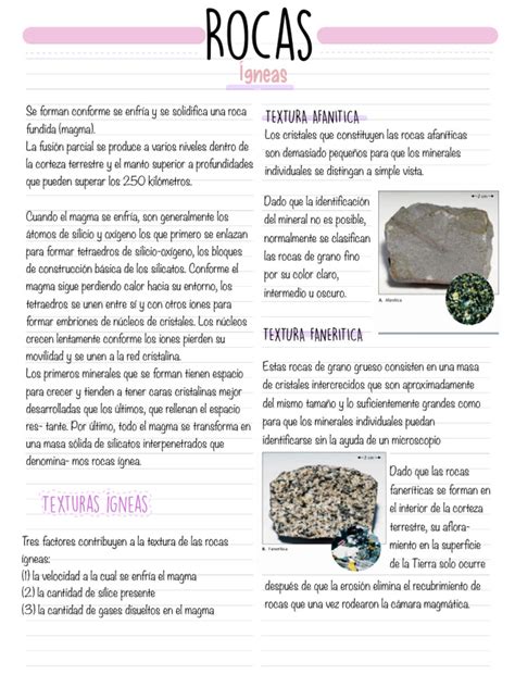 Tipos De Rocas Descargar Gratis Pdf Roca ígnea Roca Sedimentaria
