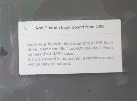 Add Custom Lock Sound Pop Up Not Going Away Rteslalounge