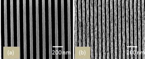 Figure 1 From Nano Slit And Dot Array Pattern Of Au On Sio2 Substrates