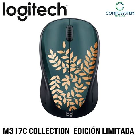 Mouse Logitech M317c InalÁmbrico Desing Collection EdiciÓn Limitada 1000dpi 910 006115