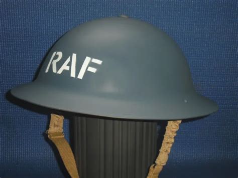 Ww2 British Mkii Helmet Raf 245 00 Picclick Au