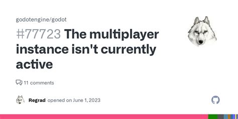 The Multiplayer Instance Isnt Currently Active · Issue 77723