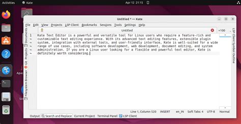 Installing Kate Text Editor On Linux