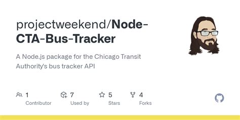 Github Projectweekend Node Cta Bus Tracker A Node Js Package For The