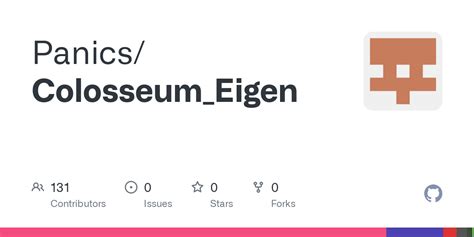 Github Panics Colosseum Eigen
