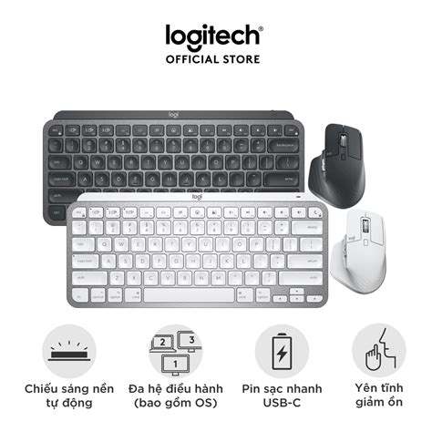 Mua Combo Bàn Phím Logitech Mx Keys Mini Và Chuột Logitech Mx Master 3s Giá Rẻ Nhất Tecki Vn
