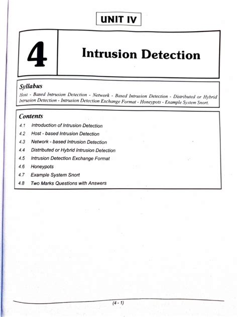 Unit 4 Cyper Security Pdf Information Technology Information Technology Management