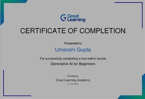 Umanshi Gupta On Linkedin Generativeai Artificialintelligence