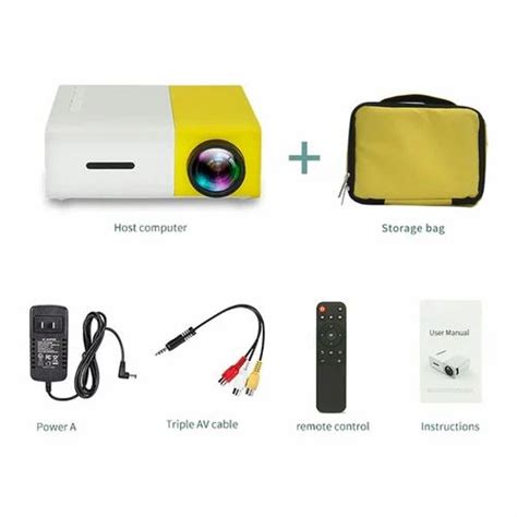 Pro Led Projector Light Emitting Diode Projector Led Projector With Screen