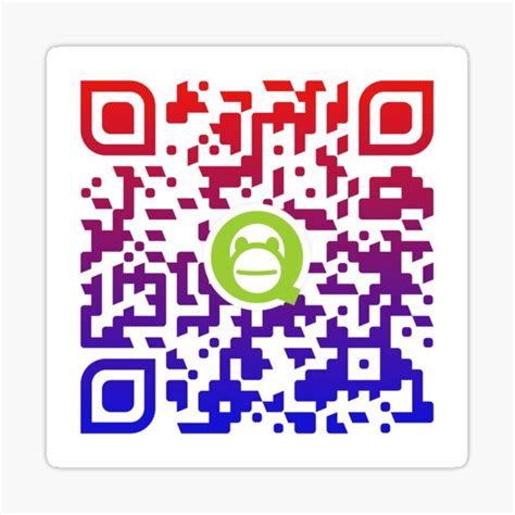 Qr Code Desgin For Redbbule Sticker By Anil9003 Redbubble