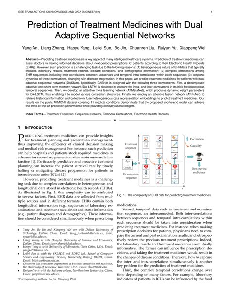 pdf prediction of treatment medicines with dual adaptive sequential