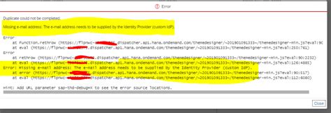 solving the missing email address issue in ui them sap community