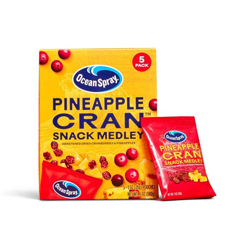 Ocean Spray® Pineapple Cran™ Snack Medley Cranberry And Pineapple Dried Fruit Snack