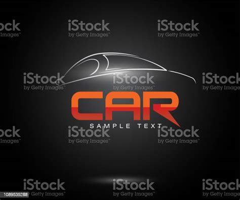스포츠 자동차 로고 회사 추상 자동차 디자인 컨셉 자동차 벡터 일러스트 레이 션 Brand Name Domestic Car에 대한 스톡 벡터 아트 및 기타 이미지
