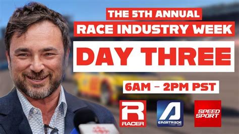 Paul Pfanner On Linkedin Race Industry Week 2024 Livestream Webinar