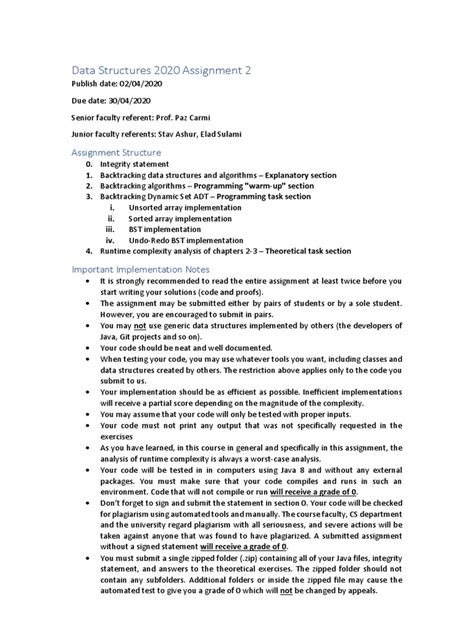 Assignment 2 Pdf Subroutine Method Computer Programming