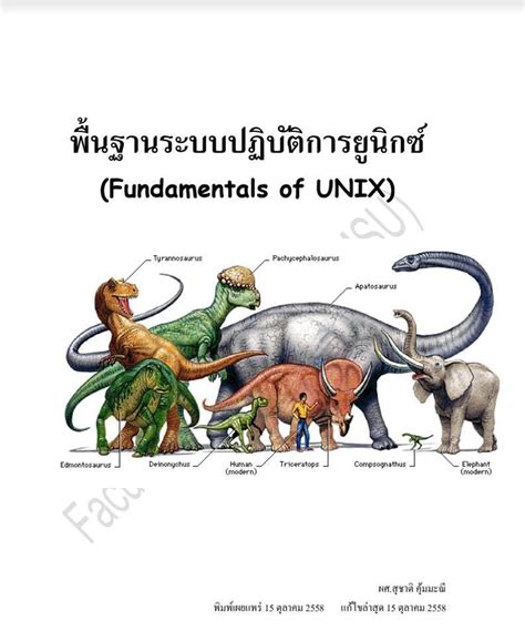 🔥หนังสือ fundamentals of unix suse man ซูเซ่แมน