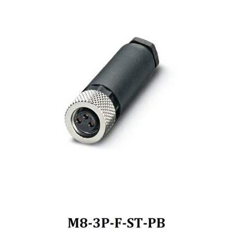 M8 3pin Female Connector At Rs 400 Piece Female Connector In