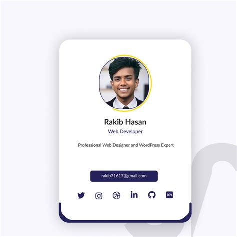 Rakib Hasan Professional Web Designer And Wordpress Expert Figma