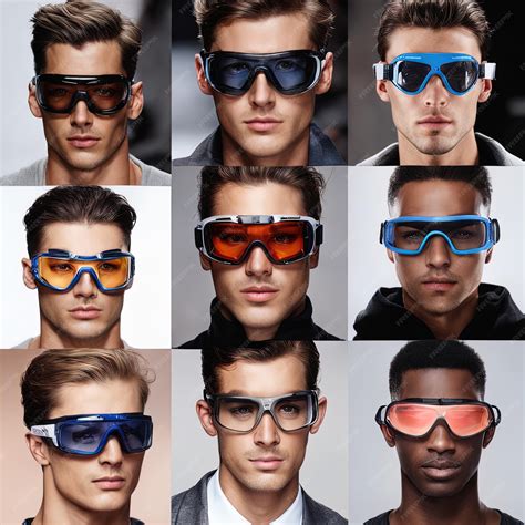 Premium Ai Image Collage Of Different Male Modelscollage Of Different