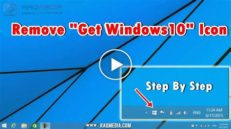 How To Remove Get Windows Icon From Taskbar YouTube