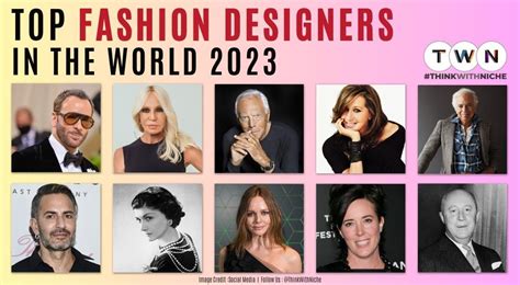 Top Ten Fashion Designers In The World At Lincoln Fenner Blog