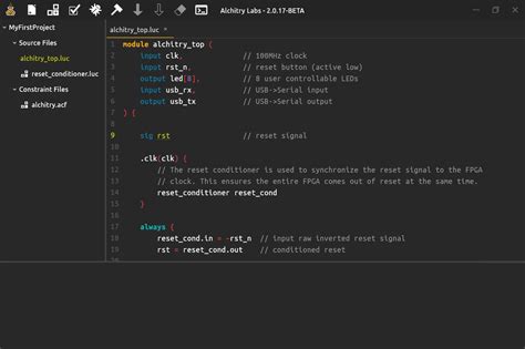 Your First Fpga Project