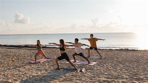 Yoga Class Beach