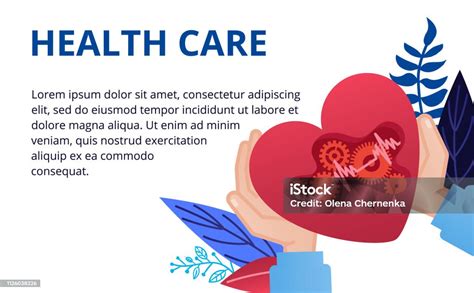 평면 스타일에 심장 치료 개념입니다 의사 의료 연구를 하 고 제품은 온라인 의학 개념입니다 웹 배너에 대 한 벡터 일러스트 레이