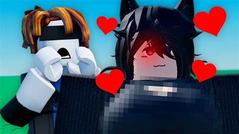 Conhecendo Uma Garota Neko No Roblox Youtube