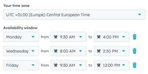 Solved Hubspot Community How To Lock Timezone Of Meeting Page