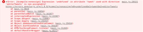 Javascript Why Say This Error Error Compile Nonassign Expression Undefined Is Non