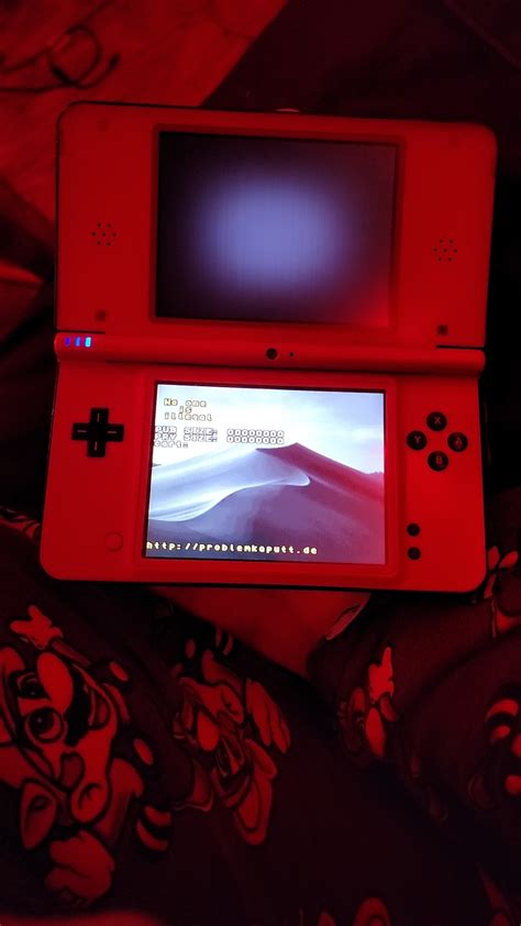 Modded Dsi Just Started Doing This Any Help R Ndsbrew