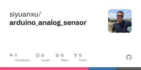 GitHub Siyuanxu Arduino Analog Sensor
