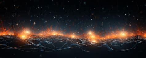 Premium Ai Image Neural Network Background With Pulsating Energy