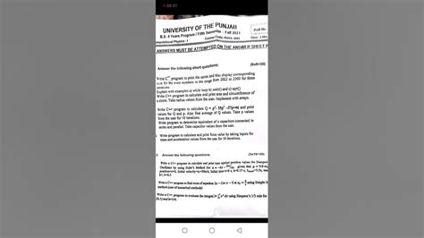 computational physics 1 code 3502 bs physics 5th semester 2024 past