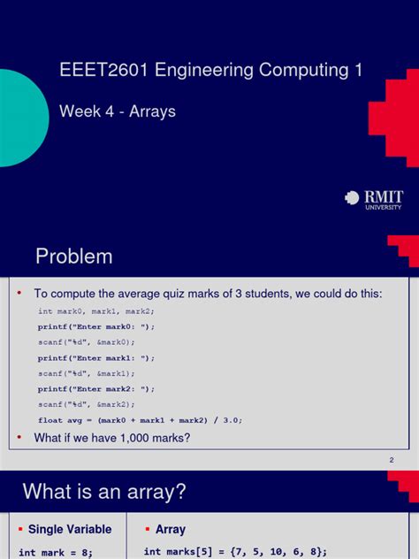 lecture arrays pdf integer computer science computer science