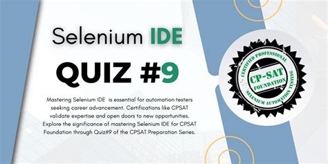 quiz 9 cpsat preparation series