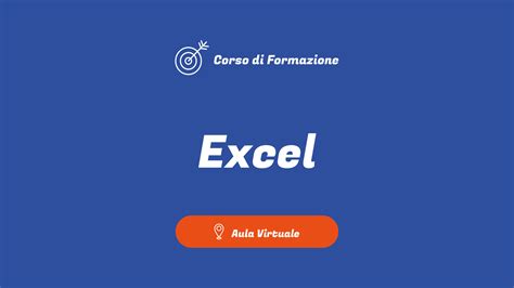 Corso Di Formazione Gratuito EXCEL Tempi Moderni