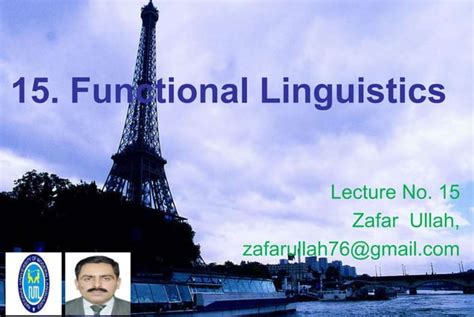 15 Intro To Lang Functional Linguistics Ppt