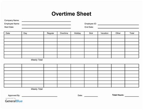 Overtime Sheet In Excel Basic Overtime Sheet In Excel Basic