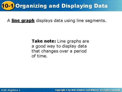Organizing And Displaying Data Warm Up