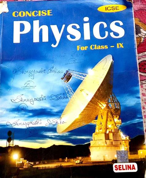 Books Textbooks Concise Physics For Class 9 Icse Board Selina Pub Freeup