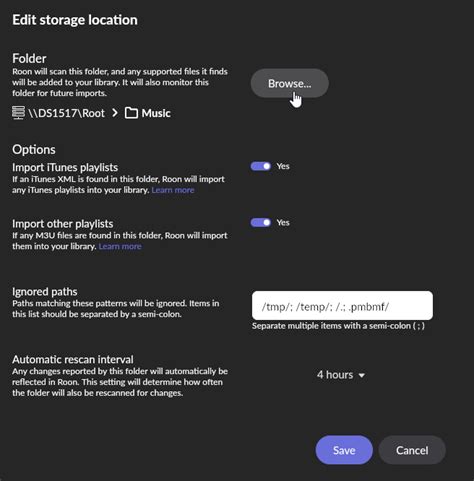 issue with restoring backup file on mac mini for roon server ref
