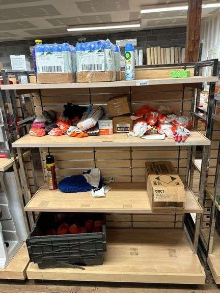 Double Sided Rolling Display Case With All Contents Iron Horse