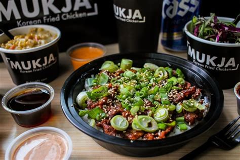 Mukja Korean Fried Chicken Mukja Bowl