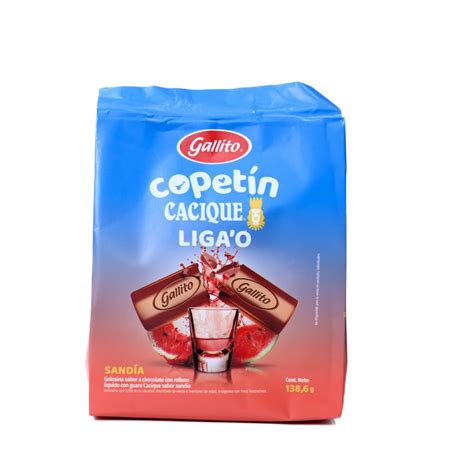 Comprar Chocolate Copetín Cacique Con Licor Ligado Sandia 138 G