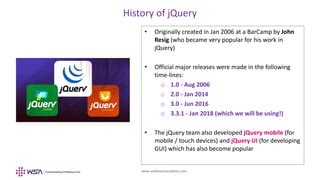 JQuery Chapter Introduction PDF