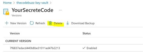 Azure Keyvault Create Purge Or Soft Delete Or Recover Secretes