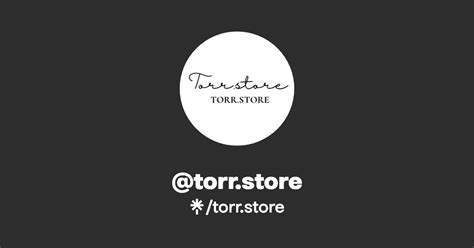 Torr Store ทอร์สโตร์ Tiktok Linktree
